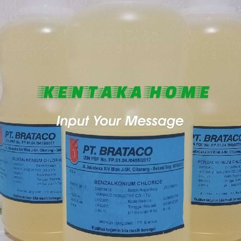 Promo Bkc 80% Benzalkonium Chloride Brataco 1 Liter Diskon 23% di ...