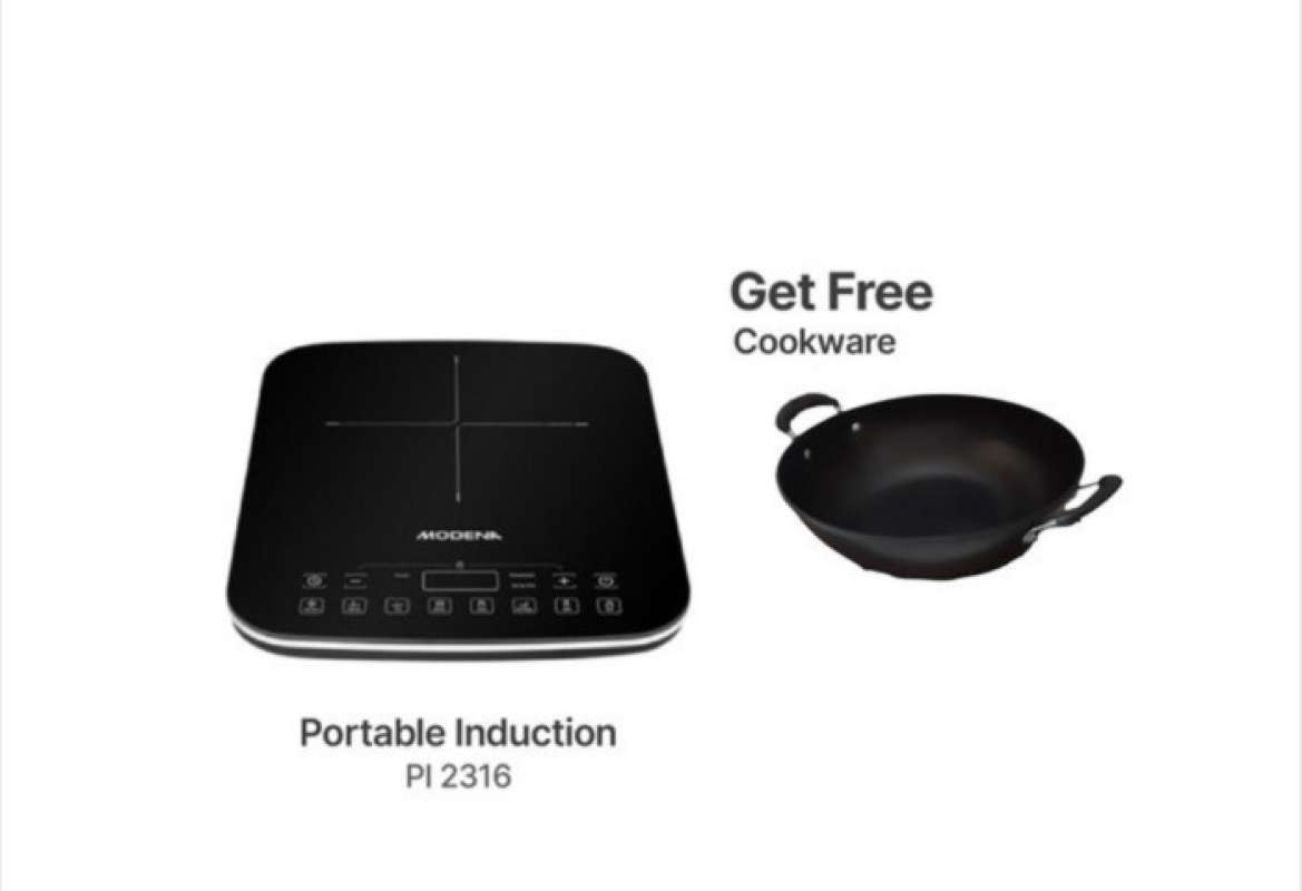 Promo Modena Portable Induction Cooker - Essente Pi 2316 Diskon 23% di ...