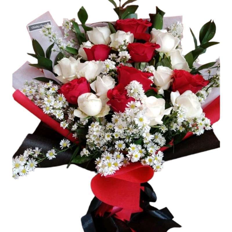 Jual Buket Bunga Segar Buket Ultah/Anniversarry/Hari ibu/Wisuda di ...