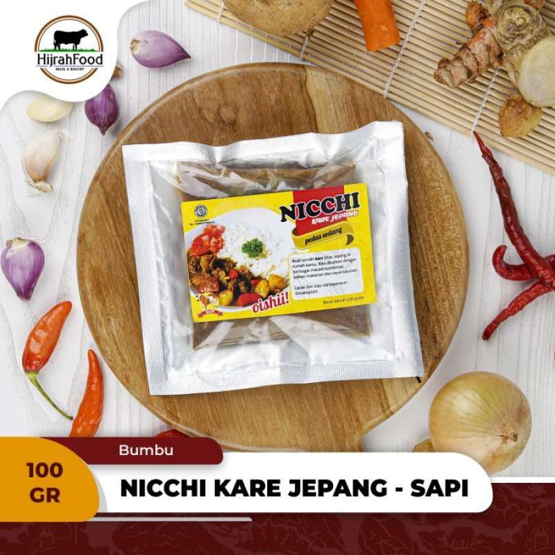 Jual Nicchi Kare Jepang Sapi / Japanese Curry Paste - Kari Non Msg ...