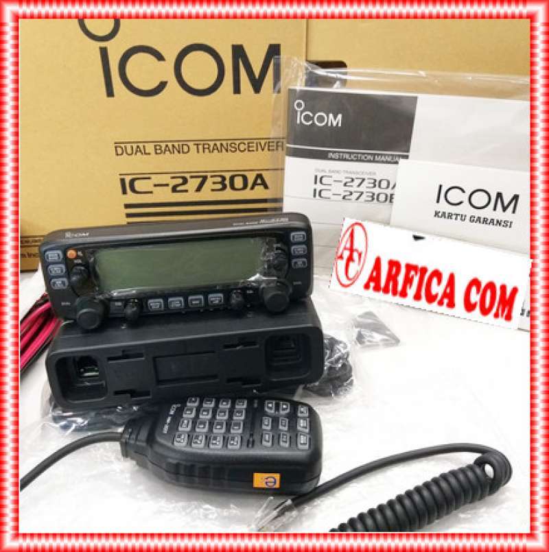 Promo Radio Rig Icom Ic 2730A Dual Band Diskon 2% di Seller Larizona ...