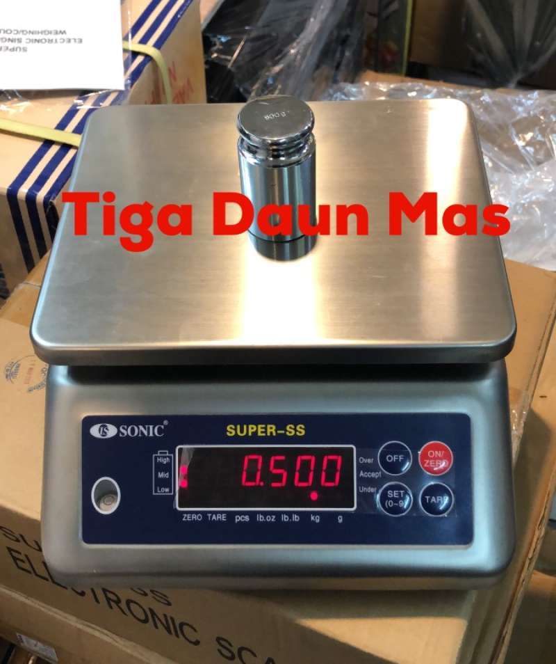 Promo Timbangan Water Proof Sonic Super SS / Timbangan Ikan Anti Air ...