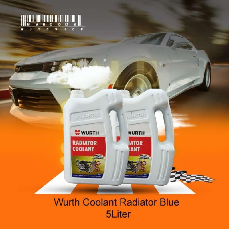 Promo Wurth Radiator Coolant Blue 5L Diskon 23% di Seller Mita OtoShop ...