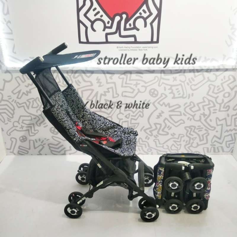 Jual New Arrival Stroller Pockit 839 X Keith Haring Di Seller Wijaya ...
