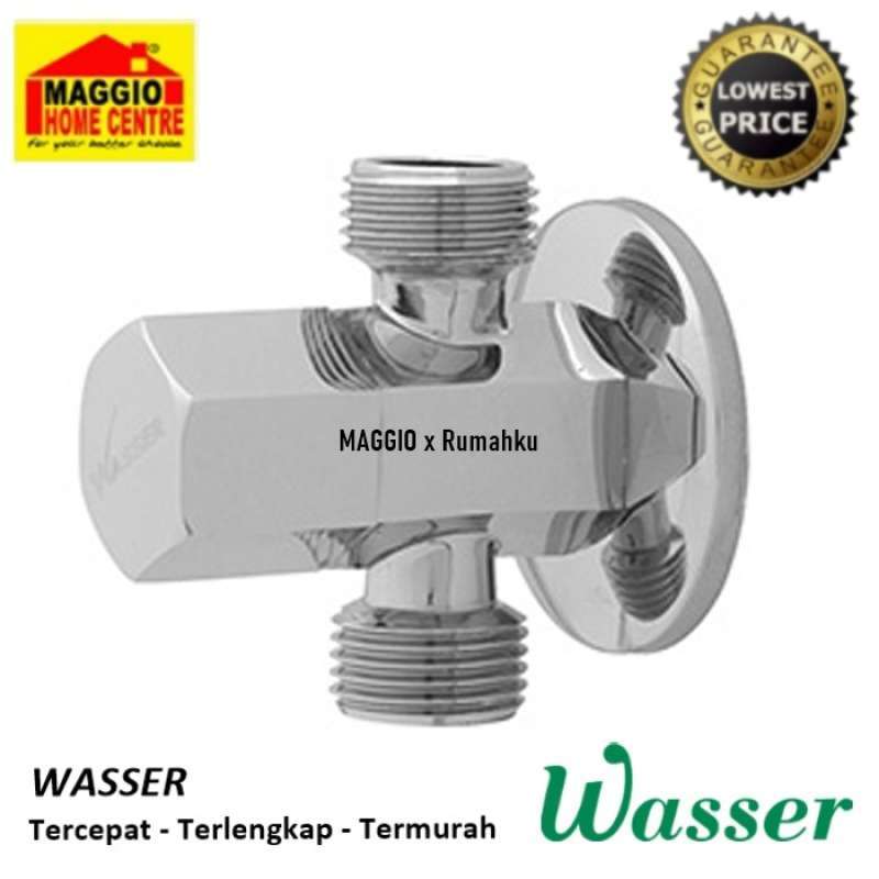 Promo Stop Kran Tee - Kran Stop - Kran T - Wasser Diskon 23% di Seller ...