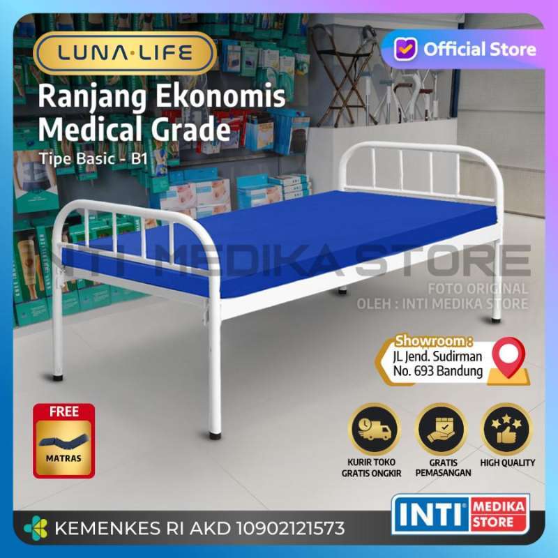 Jual LUNA LIFE - Bed Pasien RANJANG EKONOMIS Tempat Tidur Rumah Sakit ...
