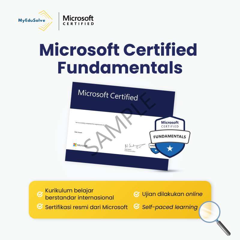 Jual Microsoft Certified Fundamentals - Microsoft 365 Fundamentals: MS ...