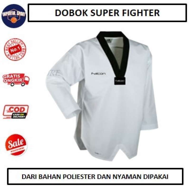 Promo Dobok Super Fighter Falcon / Seragam Taekwondo / Dobok Kyorugi ...