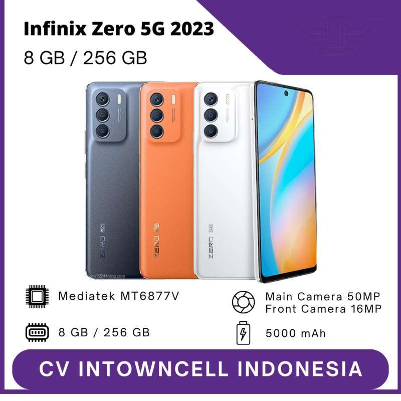 Jual Infinix Zero 5G 2023 8/256 GB Smartphone Garansi Resmi [PROMO] di Seller CV INTOWN CELL ...