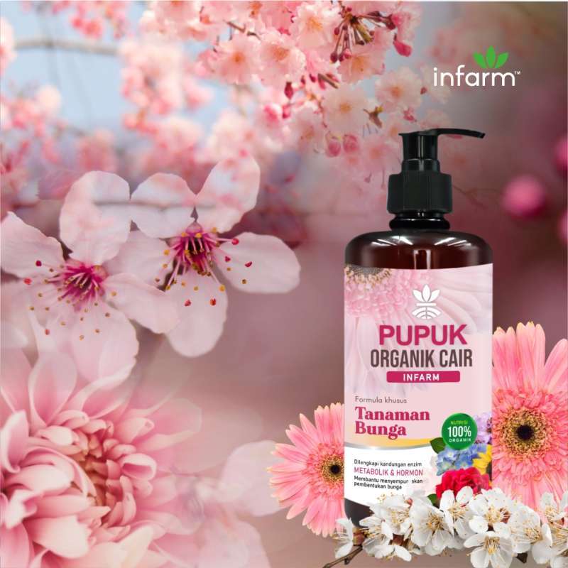 Promo INFARM - Pupuk Organik Cair Tanaman Bunga 500 ml POC Kompos ...