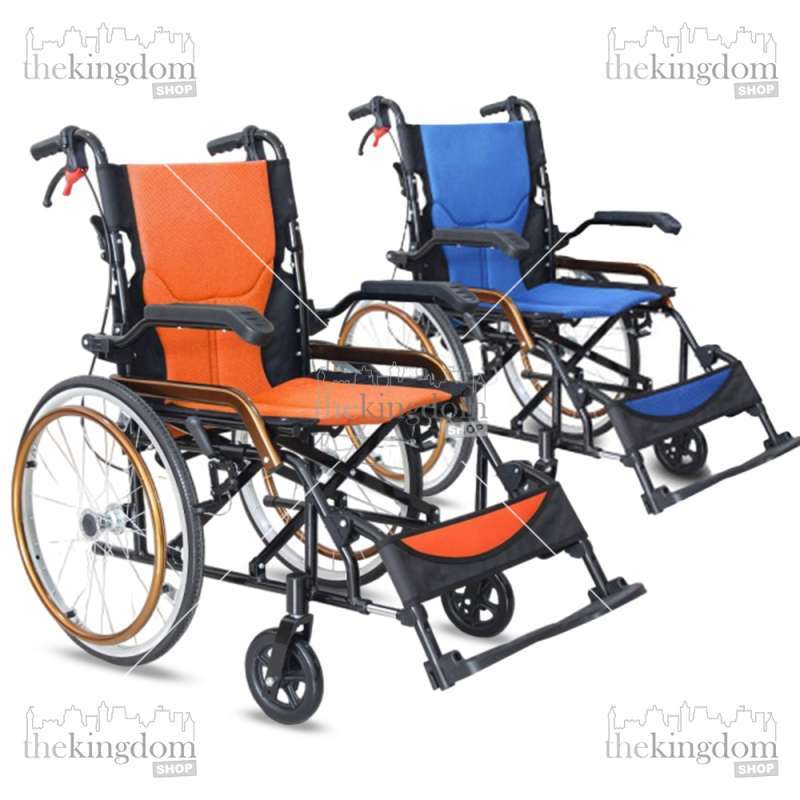 Jual Indomed Getwell-1 Kursi Roda Wheelchair Aluminium Wheel Chair ...