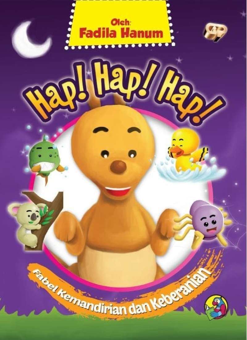Promo Buku Fabel Kemandirian & Keberanian Hap! Hap! Hap! Diskon 23% di Seller Emerald Store ...
