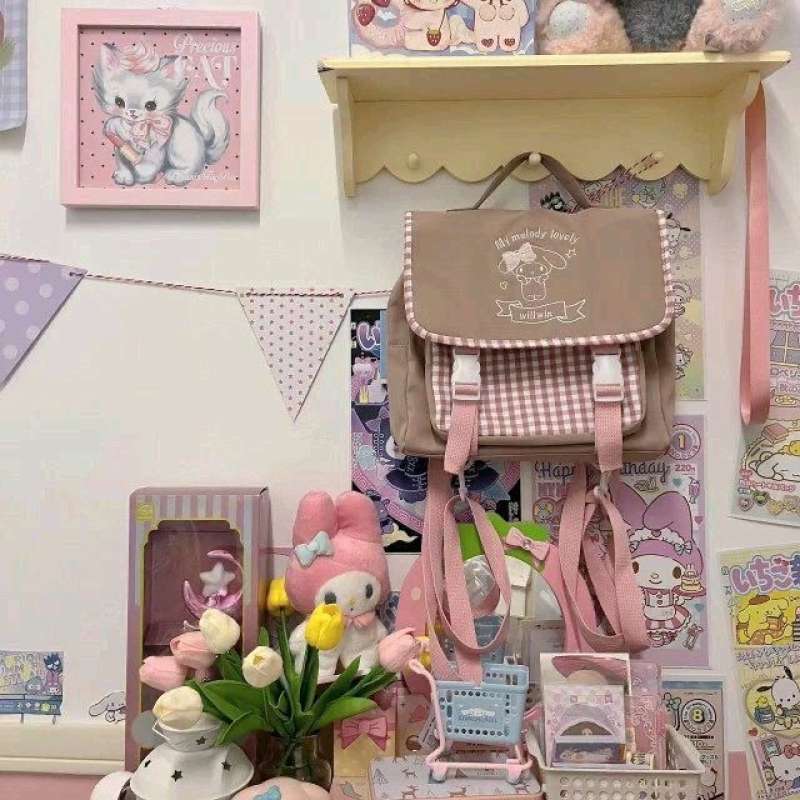 Jual Tas 3 In 1 Sanrio / Tas Ransel Tenteng Sanrio / Tas Hello Kitty ...