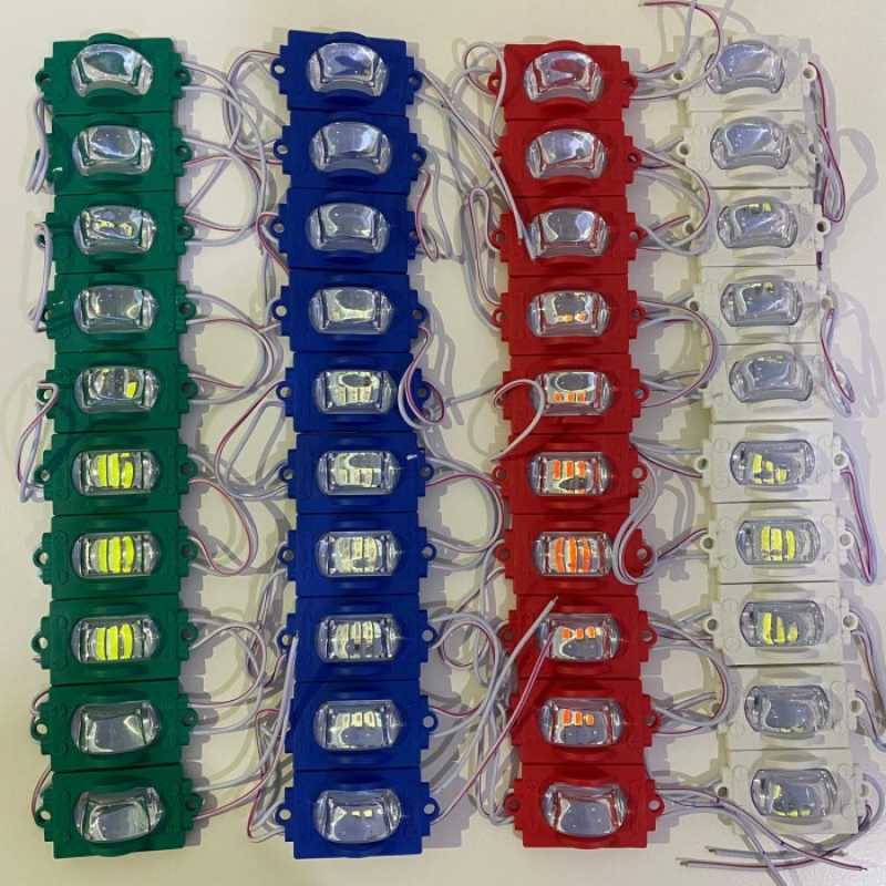 Jual Lampu Led 1 Mata Terang 12 Volt 24 Volt / Led Variasi Mobil Truk ...