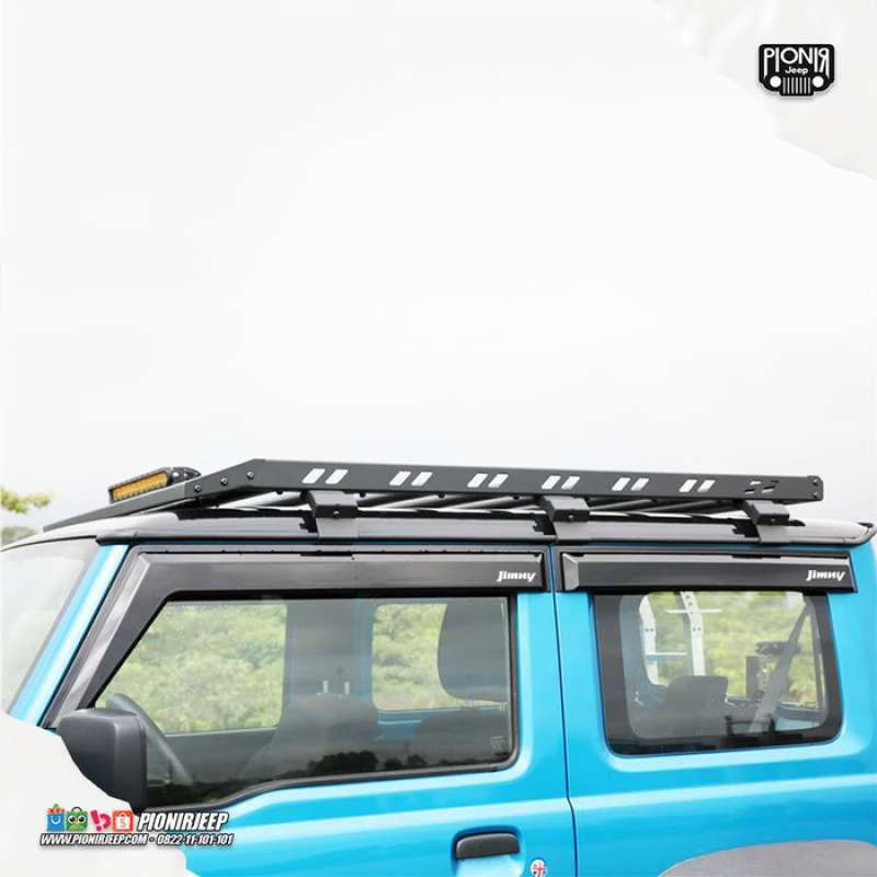 Jual Talang Air Mobil New Jimny Jb74 2017+ Rain Guard Deflector Logo ...