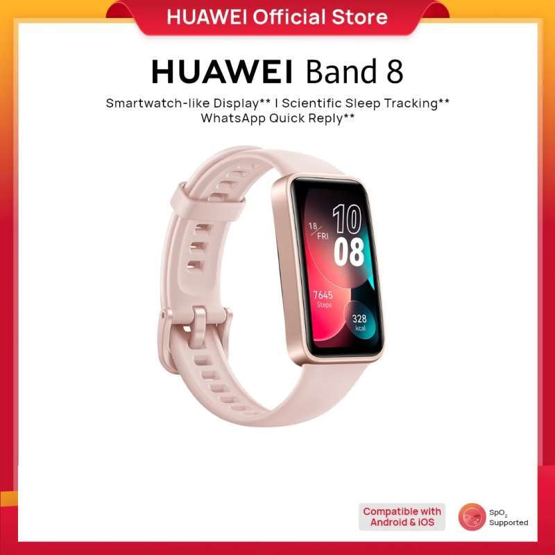 Promo HUAWEI Band 8 Smartband| Smartwatch-like Display | Professional ...