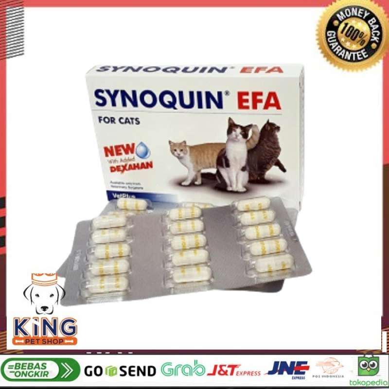 Promo Synoquin EFA For Cats - Harga Per Box (30 Tablet) Diskon 23% di ...