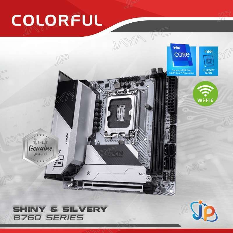 Promo Motherboard Colorful Cvn B760i Gaming Frozen Wifi V20 (lga1700 ...