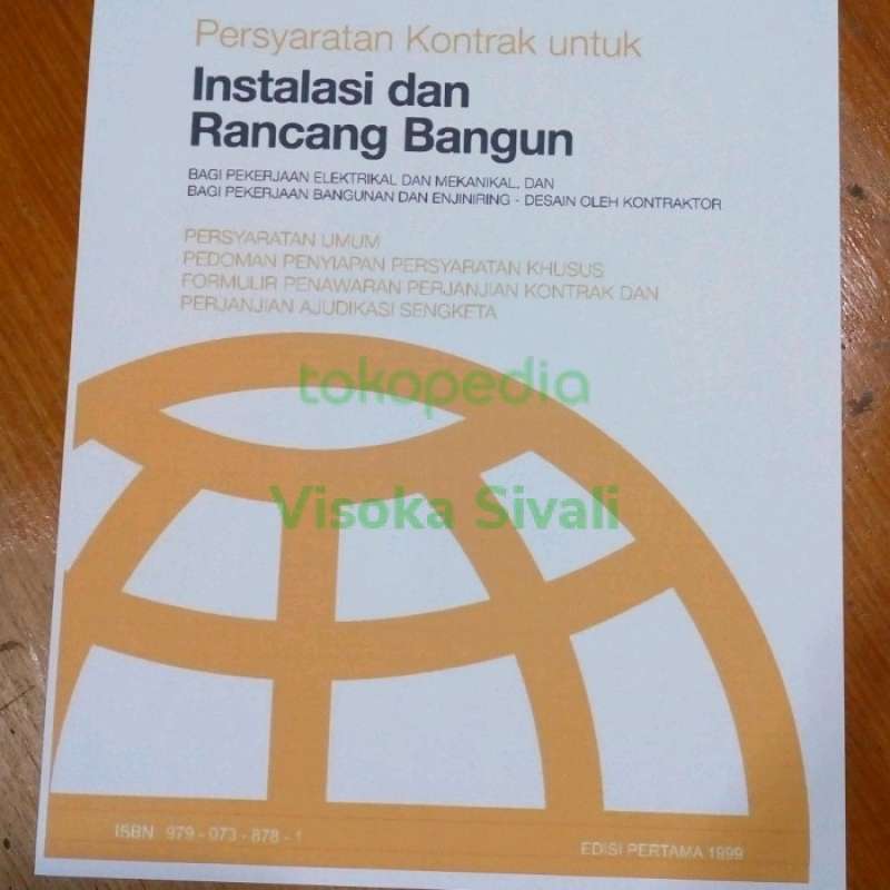 Jual Buku Fidic Yellow Edisi Pertama Tahun 1999 Bahasa Indonesia Di ...