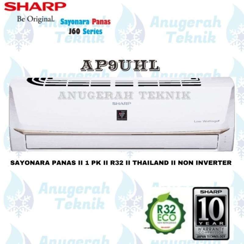 Jual Ac Split Sharp 1 Pk 1pk R32 Sayonara Panas Non Inverter - Ap9uhl Di Seller Elekto Store ...