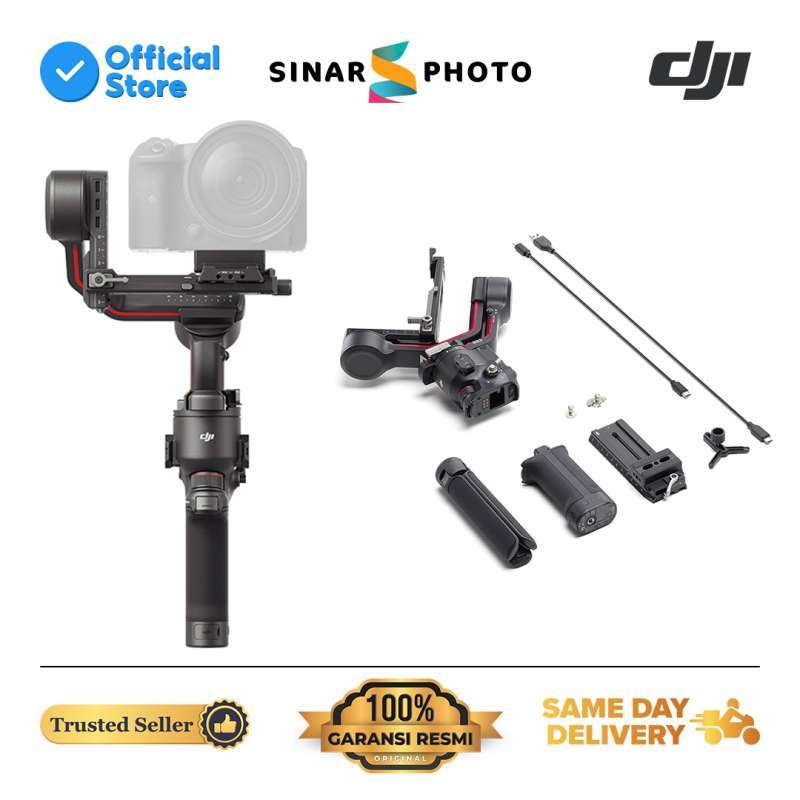 Jual Dji Rs3 Gimbal Stabilizer Camera Dji Rs 3 Ronin S3 Garansi Resmi Di Seller Sinar Photo ...