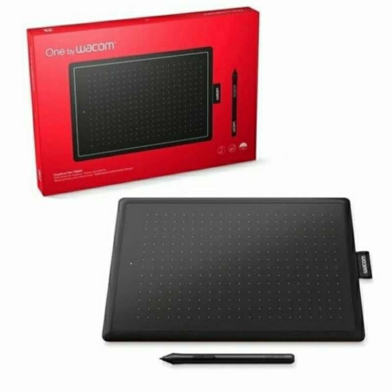 Promo WACOM ONE SMALL CTL 472 PEN TABLET FREE POUCE.ANTI GORES.SARUNG ...