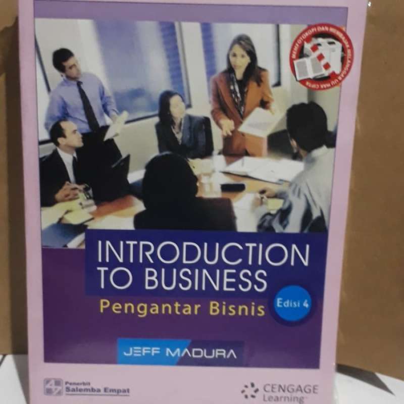 Promo Introduction To Business Pengantar Bisnis Edisi 4 Buku 1 Jeff Madura Diskon 23% di Seller ...