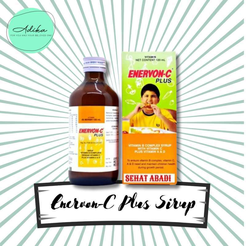 Enervon C Plus Sirup 120 Ml Lengkap Harga Terbaru Mei 2024 | Blibli