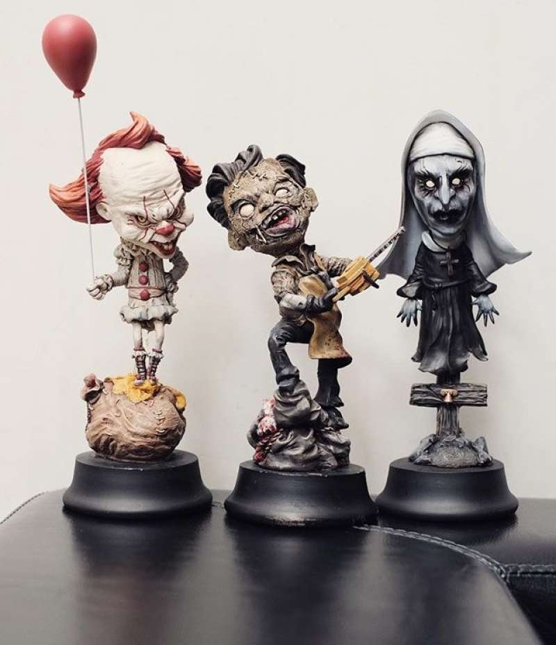 Promo Morfosic - Horror Series Statue | Fanmade Collectibles Resin ...