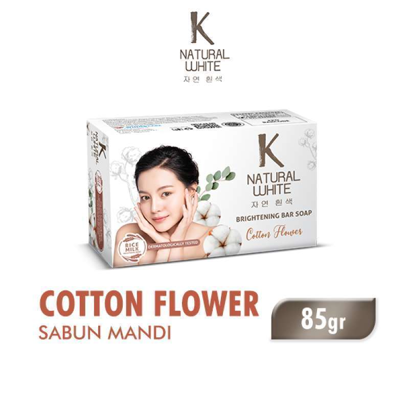 Promo SMG/JOG/SOLO - K Natural White Cotton Flower Sabun Mandi Batang ...