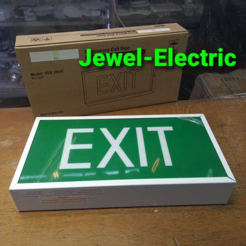 Promo Lampu Exit Dinding Emergency/Exit Lamp Led/Emergency Exit ...