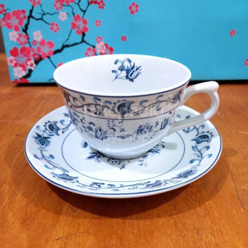 Jual Coffee Set Ming / Tea Set / Kopitiam / Oriental Blue V Di Seller ...