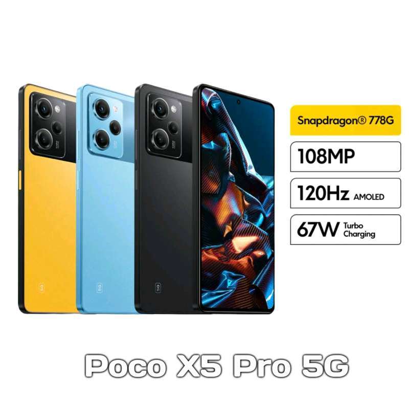 Jual Poco X5 Pro 5G - 8/256 - Hitam di Seller emakq - Kuripan, Kab ...