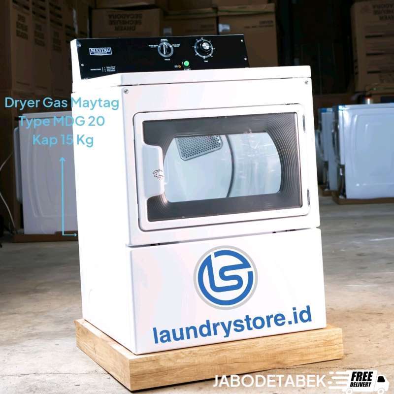 Jual Mesin Pengering Maytag MDG 20 Tipe Gas Pintu Kaca di Seller ...