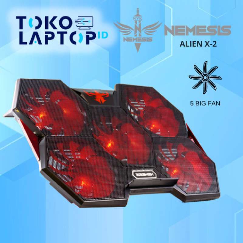 Promo NYK Nemesis X2 / X-2 Alien Cooling Pad For Laptop Diskon 33% di ...