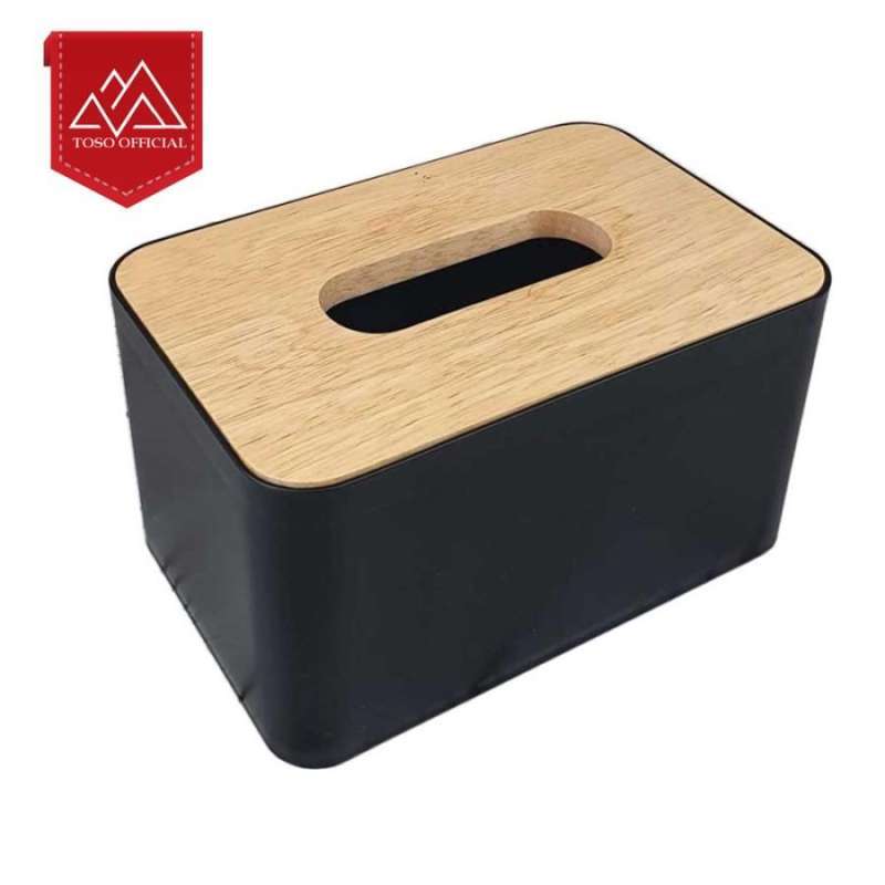 Promo Box Tissue Kayu Nordic Kotak Tisu Kayu Multifungsi Model Kotak ...