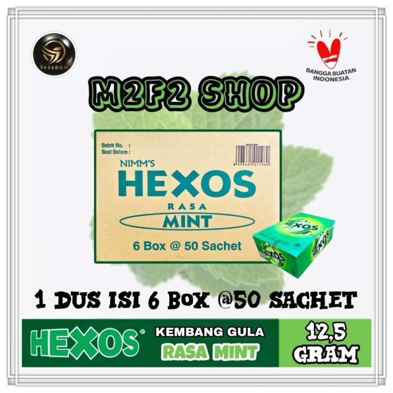 Permen Hexos 1 Dus Lengkap Harga Terbaru Juli 2024 | Blibli