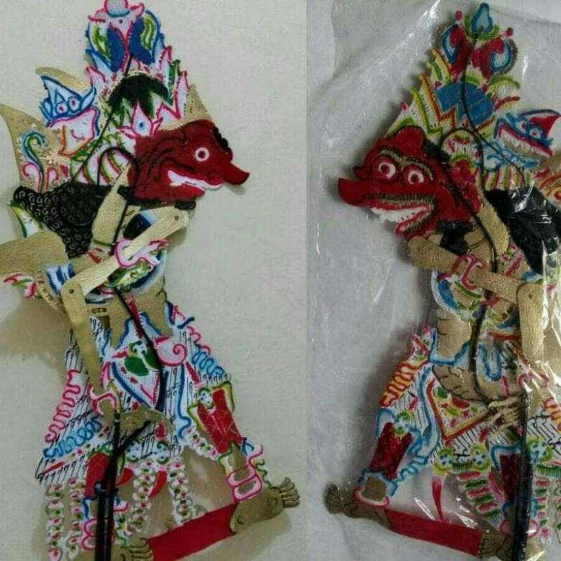Jual Wayang Kulit Dasamuka & Kumbokarno (sepasang) Di Seller Manunggal ...