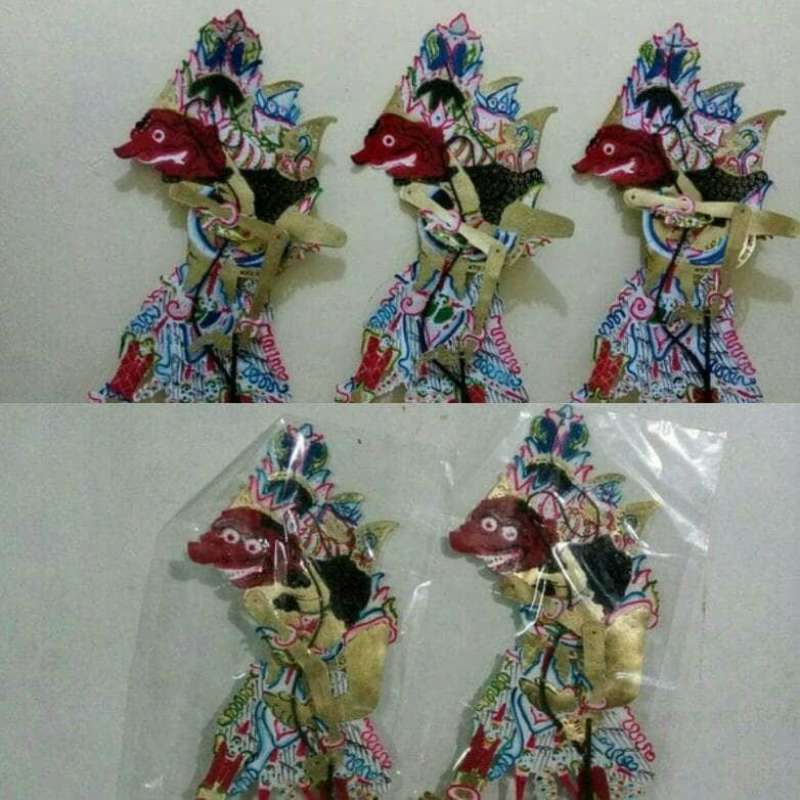 Jual Wayang Kulit Dasamuka & Kumbokarno (sepasang) Di Seller Manunggal ...