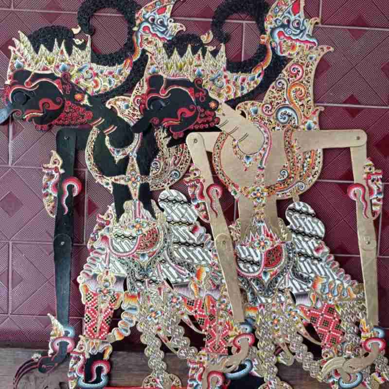 Jual Wayang Kulit Gatot Kaca ( Kualitas I) Di Seller Manunggal Jaya Art ...