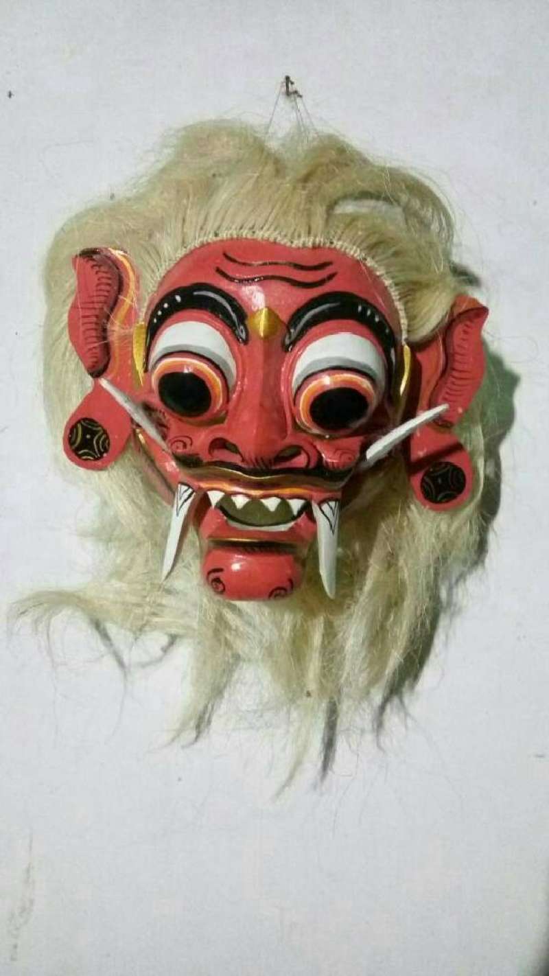 Jual topeng barong bali di Seller Manunggal jaya art - Pagersari, Kab ...