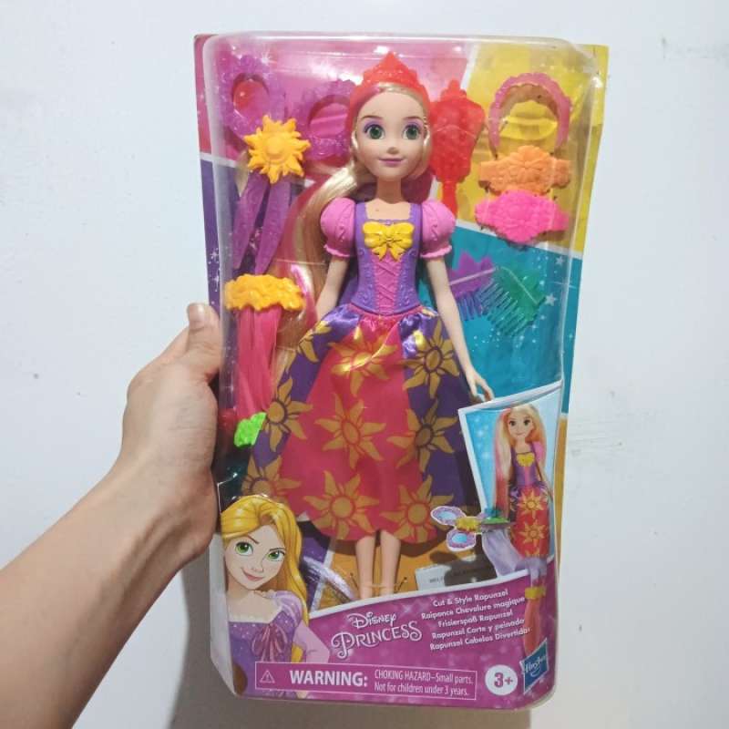 Promo barbie rapunzel/barbie rapunzel original/barbie rambut panjang ...