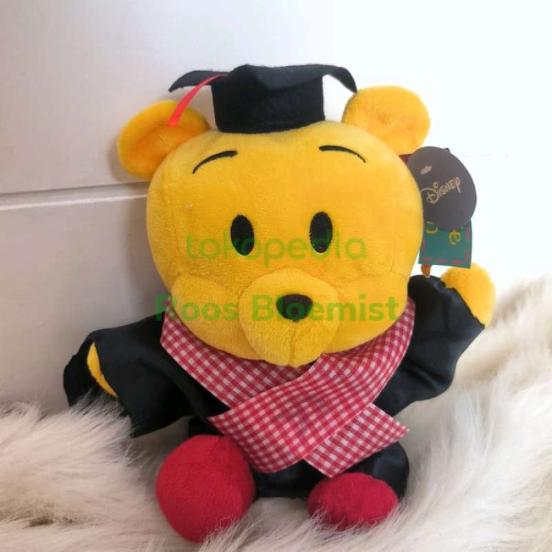 Promo boneka wisuda pooh beruang | graduation doll winnie the pooh ...
