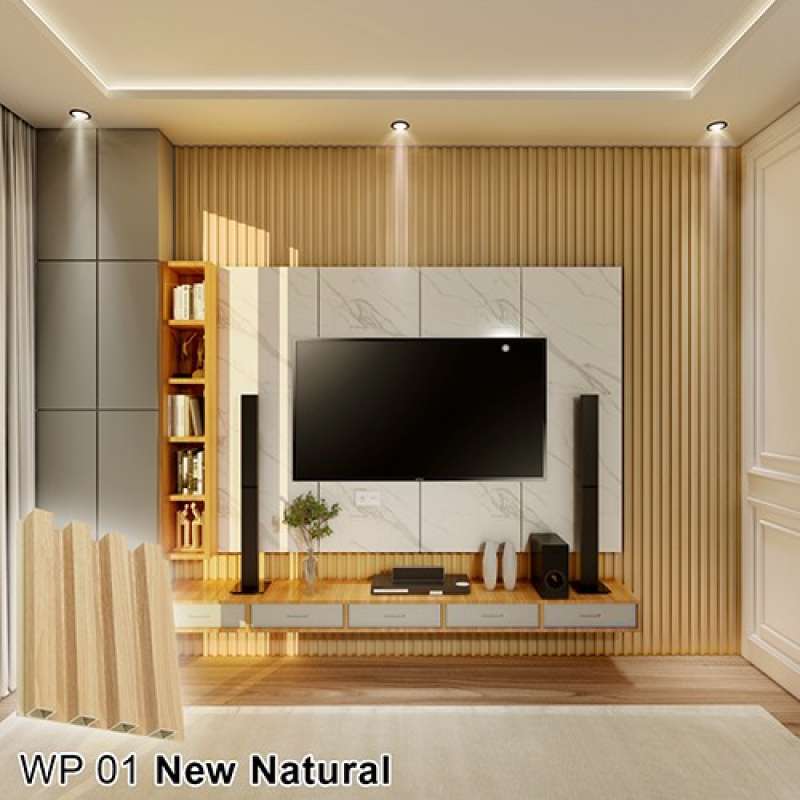 Promo Atwood Panel Wpc Dinding - Wall Panel Partisi Kayu Pvc - Wood ...