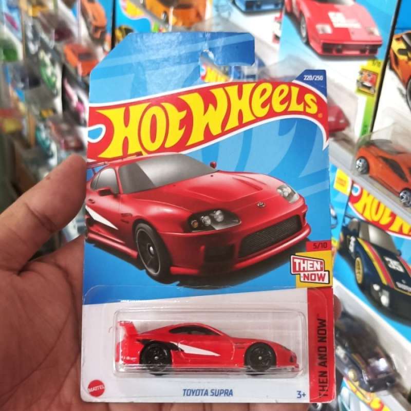 Promo Diecast Hotwheels Toyota Supra Merah Strip Diskon 23% Di Seller ...