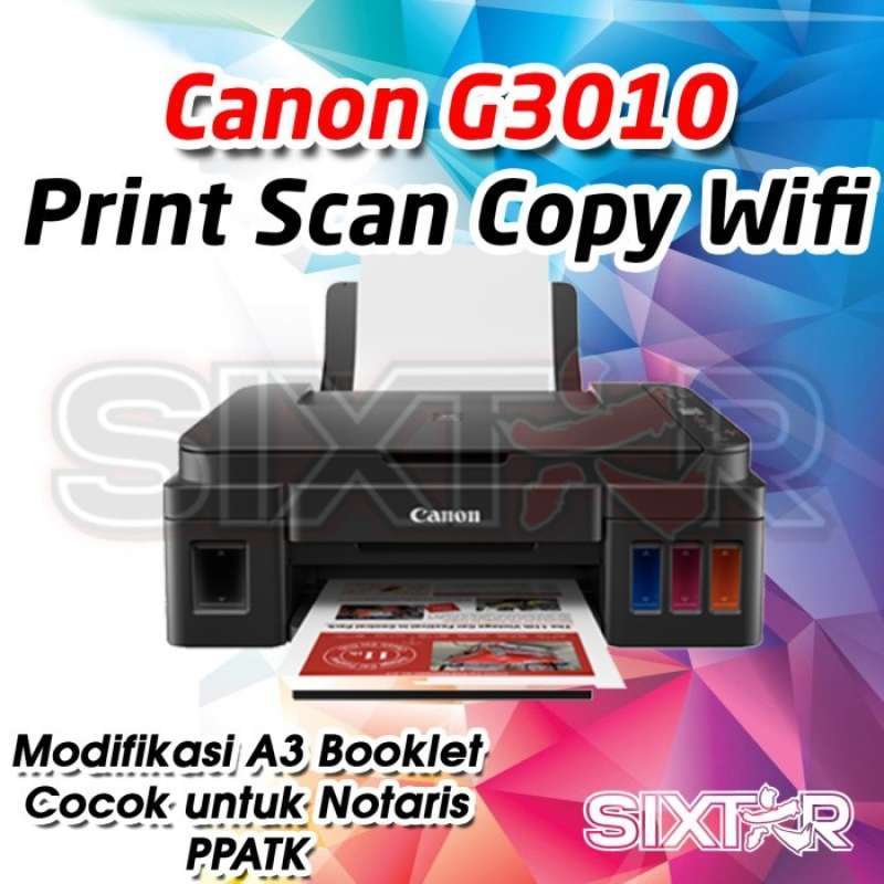 Jual Canon Pixma G3010 Psc Wifi - Modifikasi A3 Booklet Notaris Di ...
