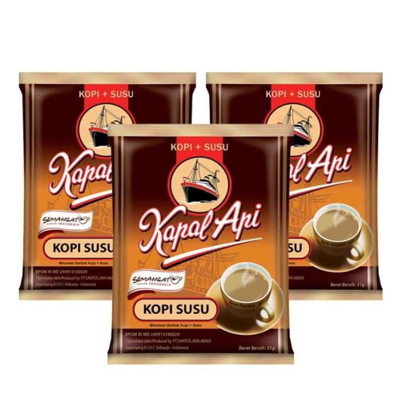 Jual Kapal Api Kopi Susu Sachet 31 Gram Di Seller Rumah Rasa Store ...