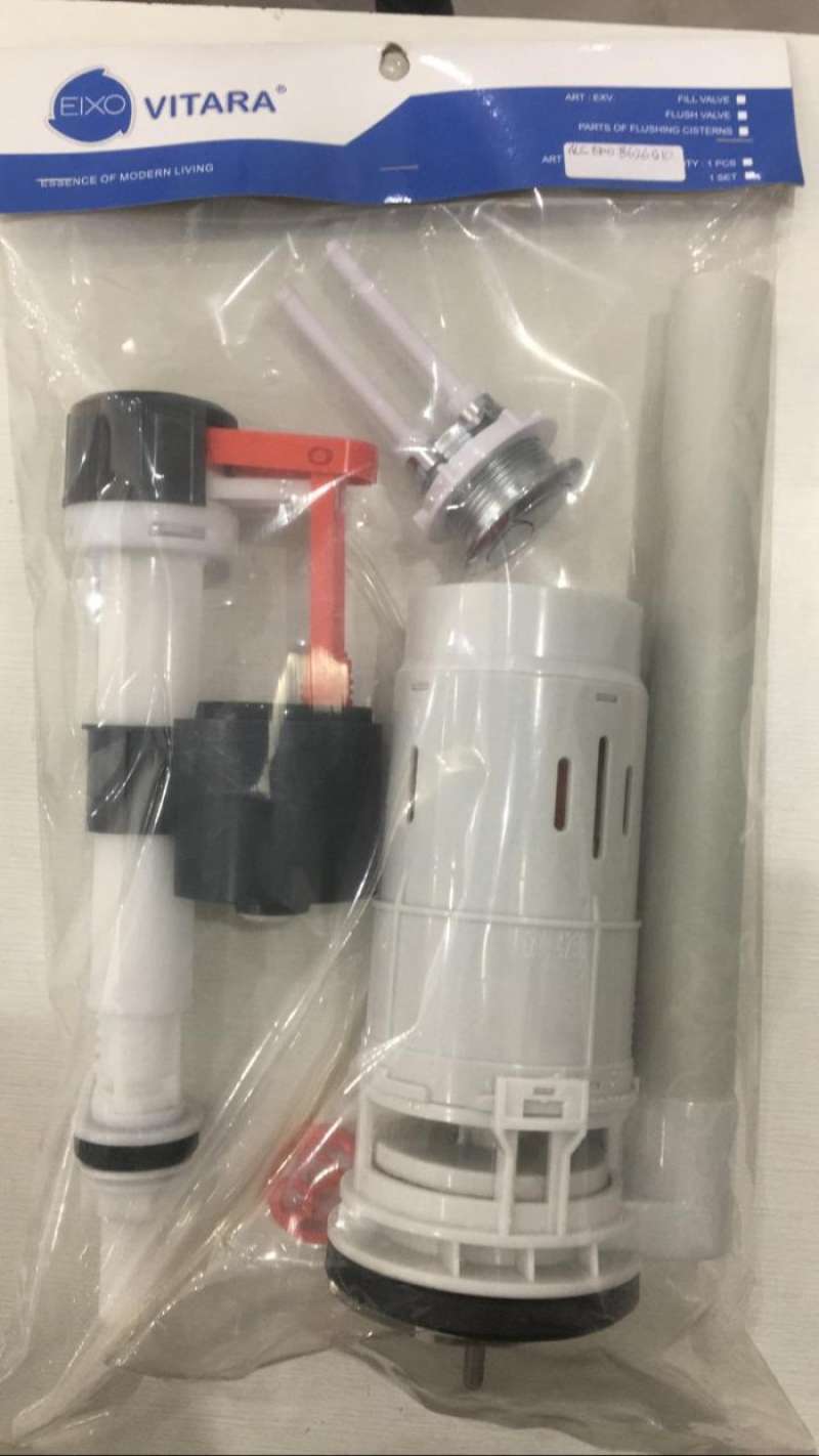 Promo Vitara - Flush Valve Set Dual Flush Pencet Atas Diskon 23% di ...