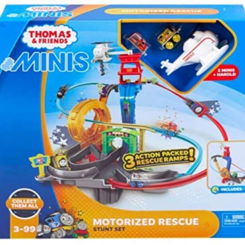 Jual Thomas and Friends Minis Motorized Rescue Stunt set di Seller ...
