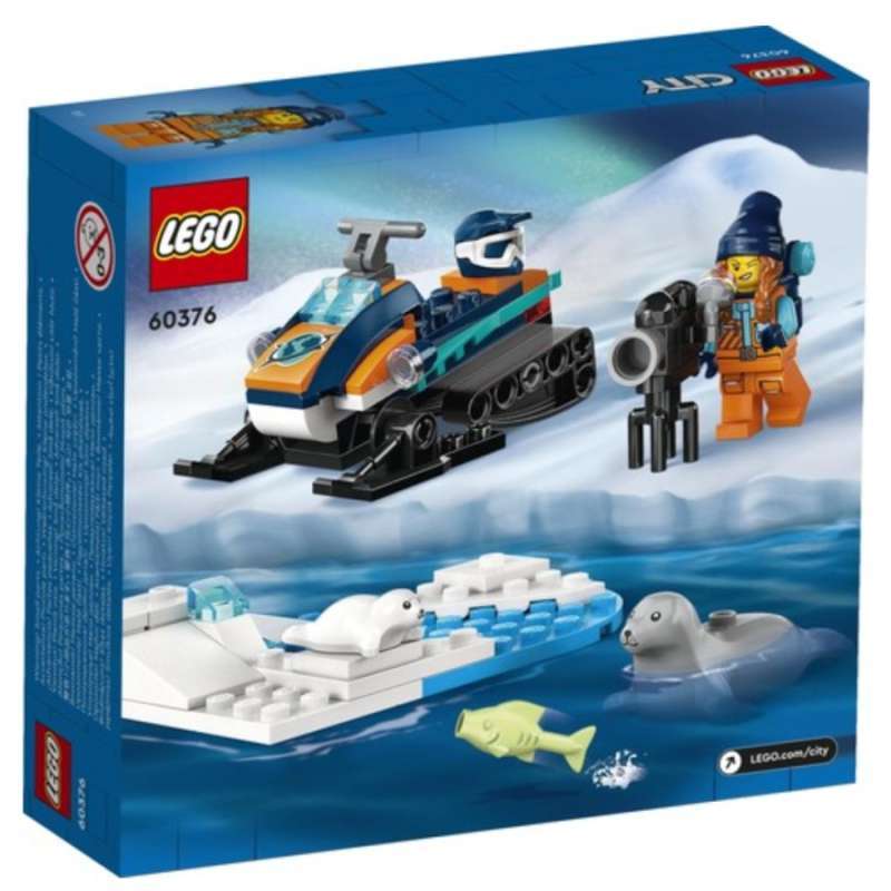 Jual Lego City 60376 Arctic Explorer Snowmobile Di Seller Sven & Finn ...